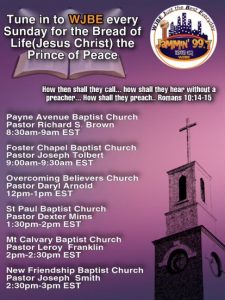 Show Lineup | Jammin' 99.7 WJBE Radio